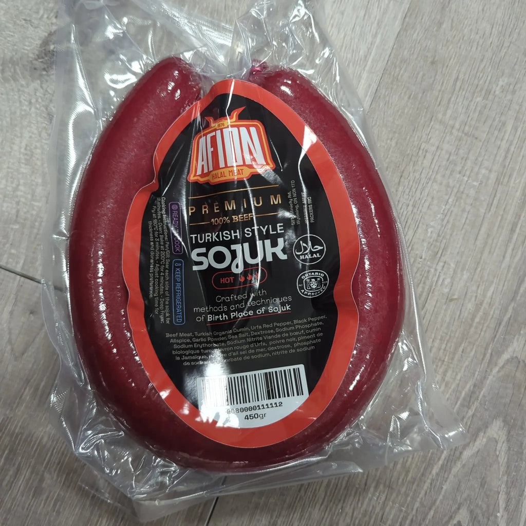 Afion Sojuk Hot 100% Beef 450g – Gallipoli Grocery