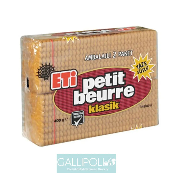 ETI PETIT BEURRE 400G-Classic Turkish Biscuits-Gallipoli Grocery