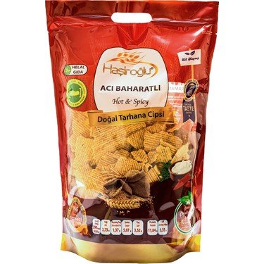 "Hasiroglu Acili Tarhana Cipsi 450g: Spicy Tarhana Chips" – Gallipoli ...