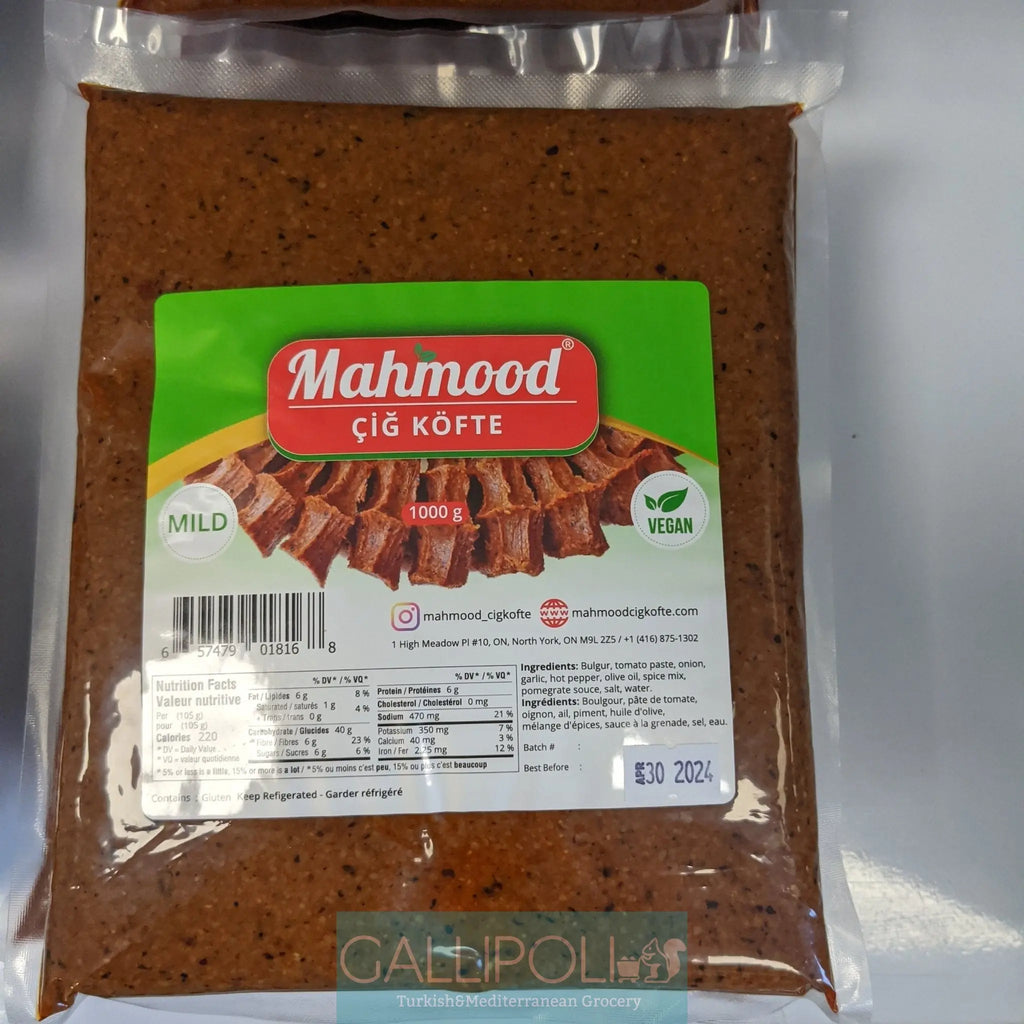 Mahmood Cig Kofte Mild 1000g Vacuum Pack-Gallipoli Grocery