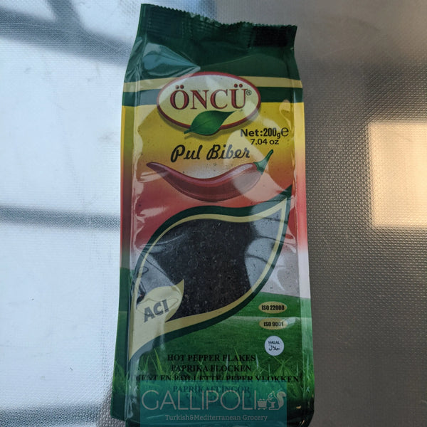ONCU ACI ISOT PUL BIBER HOT ISOT PEPPER FLAKES 200g-Gallipoli Grocery