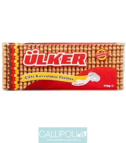 "Ulker Petibor Double Baked Petit Beurre Biscuit 175g: Double Baked ...