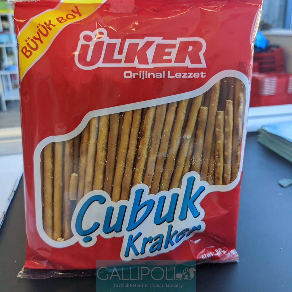 Ulker CUBUK KRAKER Plain Stick Salty Cracker 80g-Gallipoli Grocery