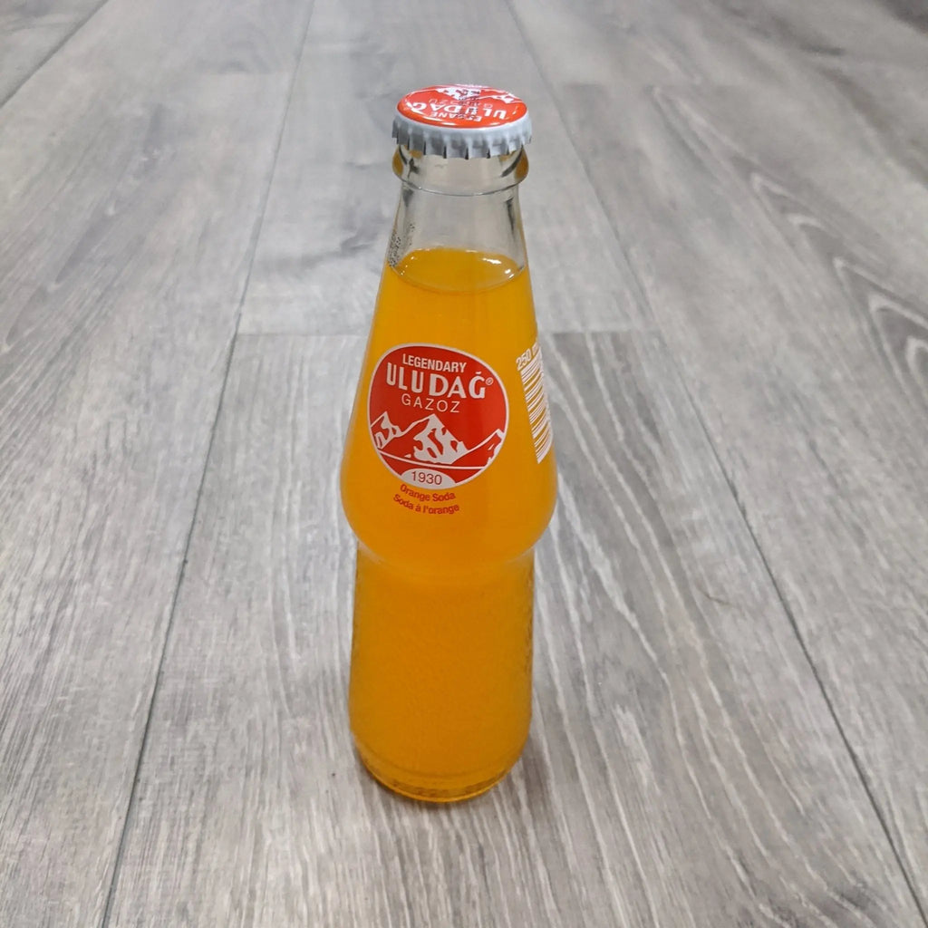 "Uludag Portakalli Gazo Soft Drink with Orange 250ml - Fizzy Orange ...